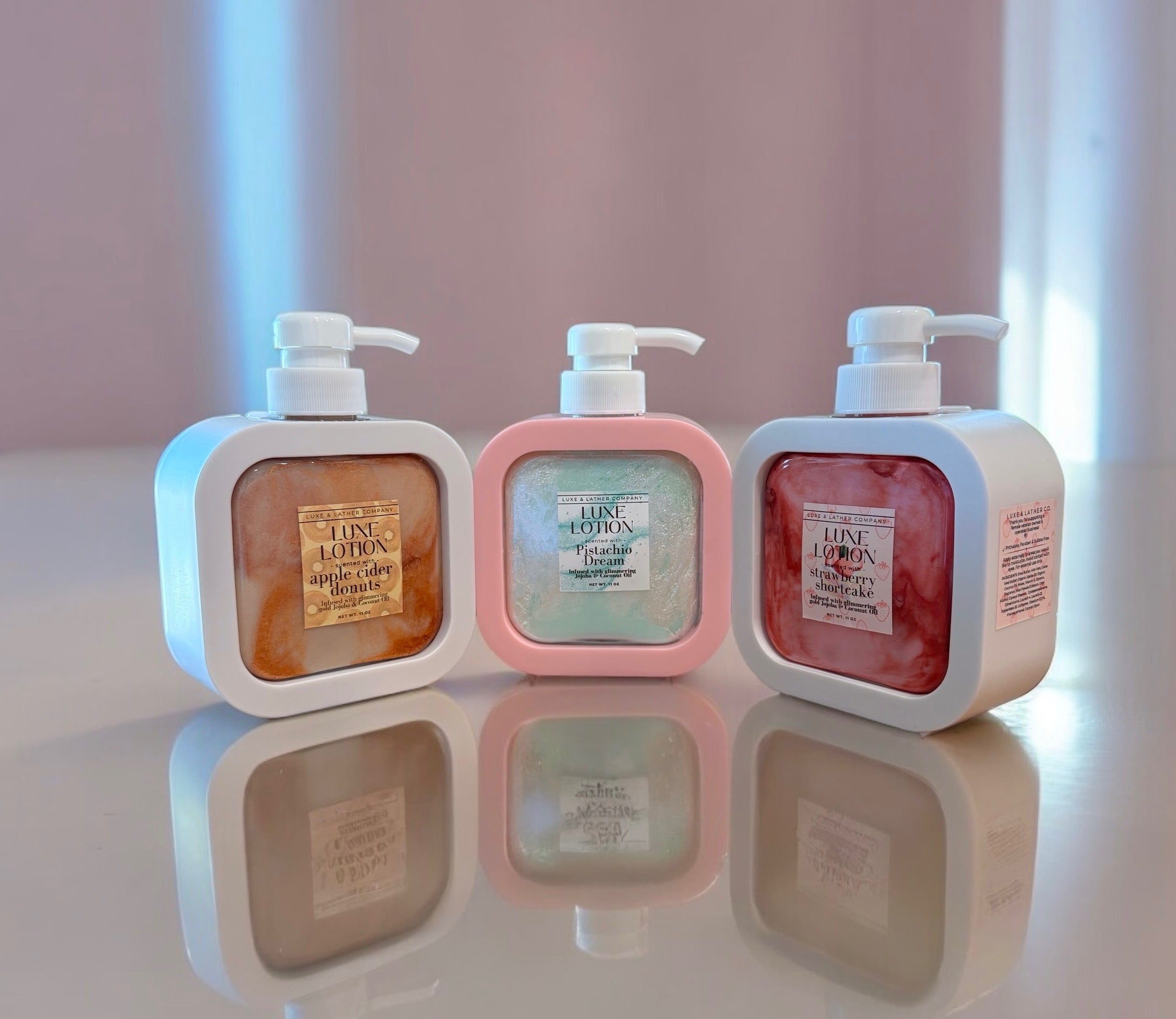 Dessert Themed Lotions, Strawberry Shortcake Lotion, Apple Cider Donut ...